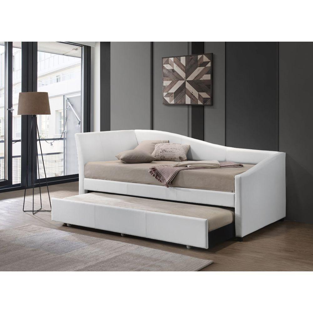 Acme edalene daybed storage gray store