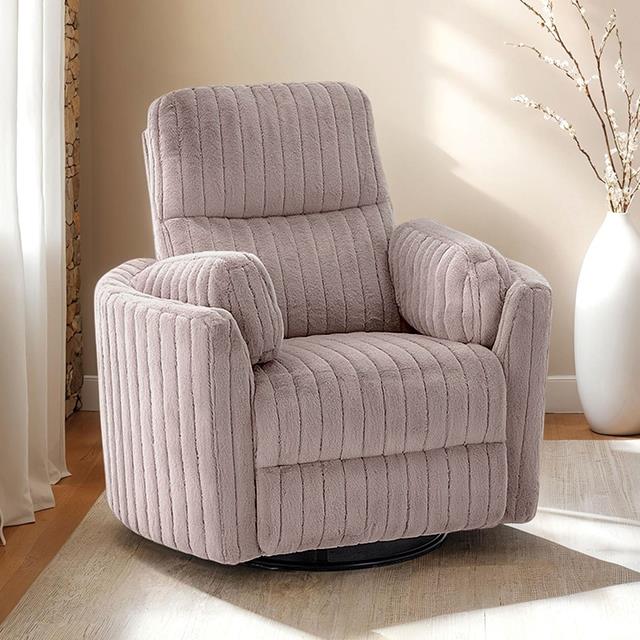 Furniture of America Belper FM-AC8018TP-PM Power Glider Recliner with